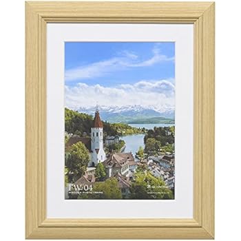 Amazon.co.jp： HAKUBA 額縁 MM-01 2L 木製 スタンド付 ホワイト FWMM01-WT2L: カメラ