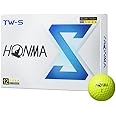Amazon.co.jp: 本間ゴルフ HONMA TW-S ボール 2024年モデル BT2403 イエロー 1ダース（12個入り） : スポーツ＆アウトドア
