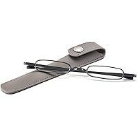 Amazon.co.jp: LifeStyle&Home ポッドリーダースマート グレー PodReader Smart 折りたたみ式 +1.0～+3.0 携帯 軽量 リーディンググラス ...