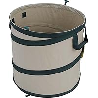 Amazon | イーバリュー E-Value ガーデンバケツ 大 90L 撥水加工・スプリング内蔵 EGB-2N カーキ | 収穫袋・かご