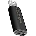 Amazon.co.jp: エレコム USB Type-C to Lightning 変換アダプタ 60W USB PD対応 (音声・映像変換不可) 【MFi正規認証品】 ブラック MPA ...