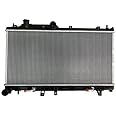 Amazon | CoolingDoor【45119SC000】フォレスター ラジエター SH5・SHJ A/T ノンターボ ＜オイルクーラー内蔵＞ | ラジエーター | 車＆バイク