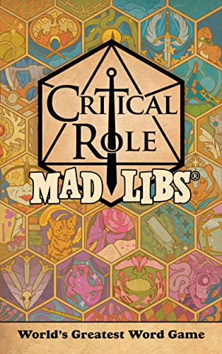 Amazon | Critical Role Mad Libs: World's Greatest Word Game | Marsham ...