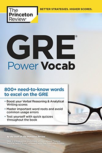 Amazon | GRE Power Vocab (Graduate School Test Preparation) | The ...