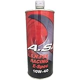 Amazon | A.S.H アッシュ オイル FS 10W-40 MOTO-SPEC 1L 4サイクルオイル | バイク用エンジンオイル | 車＆バイク