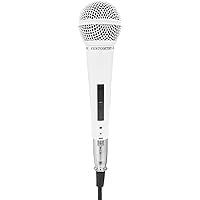Amazon | CUSTOMTRY カスタムトライ ダイナミックマイク ホワイトカラー CM-2000/WH (マイクケーブル付き) | ダイナミック | 楽器・音響機器
