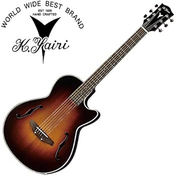 Amazon | K.Yairi Kヤイリ Nocturne f-hole Custom アコースティックギター | アコースティックギター | 楽器