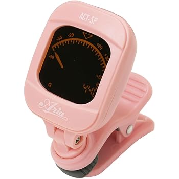 Amazon | ARIA アリア クリップ式マルチモードチューナー ブラック ACT-SP BK | 楽器・音響機器 | 楽器