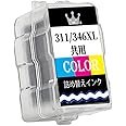 Amazon.co.jp: 【unique-ink】BC-345/346XL 互換インクカートリッジキャノン Canon用 インク BC311/310通用 インク 【 BC-346XLC×1 ...