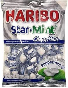 Amazon | HARIBO ハリボー, Star ミント (chewy Mints) | HARIBO ハリボー | ガム・あめ・ミント 通販