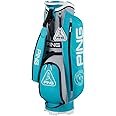 Amazon | PING(ピン) ゴルフ キャディバッグ CB-P225 サステナブル 36235-01 9 ブルー×シルバー | Ping | メンズキャディバッグ
