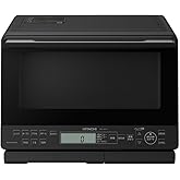 Amazon | 日立 過熱水蒸気 オーブンレンジ ヘルシーシェフ 31L MRO-S8C K ブラック 重量センサー 250℃1段式ワイドオーブン | 日立(HITACHI) | オーブンレンジ