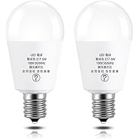 Amazon | E17 LED 電球色 ミニクリプトン電球 60W形相当 LED電球 E17 調光器対応 6W 小型電球 700lm 広配光タイプ PSE認証済み 密閉器具対応 省エネ ...