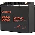 Amazon.co.jp: 電菱 DENRYO BATTERY JC20-12 12V 20Ah ディープサイクルタイプ : スポーツ＆アウトドア