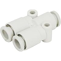 Amazon | SK11 ワンタッチ管継手 ユニオンワイ 6mmホース用 KQ2U06-00A | DIY・工具・ガーデン