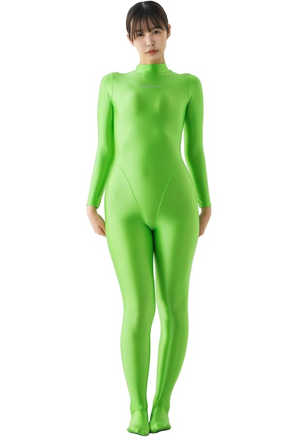 Amazon.co.jp: LEOHEX 極薄光沢 全身タイツ セクシー コスプレ