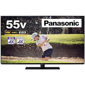 Amazon.co.jp： パナソニック 55V型 4Kダブルチューナー内蔵 有機EL テレビ Dolby Atmos(R)対応 VIERA TH-55GZ1000: 家電・カメラ