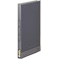 Amazon.co.jp: キングジム クリアファイル シンプリーズ A4 40ポケット グレー 186TSPWクレ : 文房具・オフィス用品