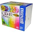 Amazon.co.jp: maxell データ用 CD-R 700MB 48倍速対応 カラーミックス20枚 5mmケース入 CDR700S.ST.MIX1P20S : パソコン・周辺機器