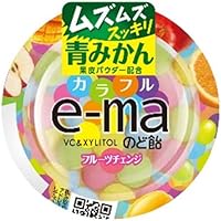 Amazon.co.jp: UHA味覚糖 UHAピピン e-maのど飴 容器 (カラフルフルーツチェンジ) 33g×6個入×(2ケース) : 食品・飲料・お酒