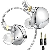 Amazon.co.jp: TRN VXpro+ イヤーモニター ハイレゾ イヤホン 8BA+1DD ハイブリッド型 モニターイヤホン 高遮音性 IEM イヤモニ 有線 3.5mmジャック ...