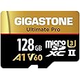 Amazon | 【5年データ回復保証】Gigastone マイクロsdカード 128GB Ultimate Pro MicroSD 128GB カメラSDカード 転送速度280/100 MB ...