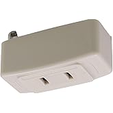 Amazon.co.jp: エルパ (ELPA) シーリングアダプター 引っ掛けシーリング 照明 電球 125V 6A コンセント ⇒ 引掛シーリング B-25H: ホーム＆キッチン