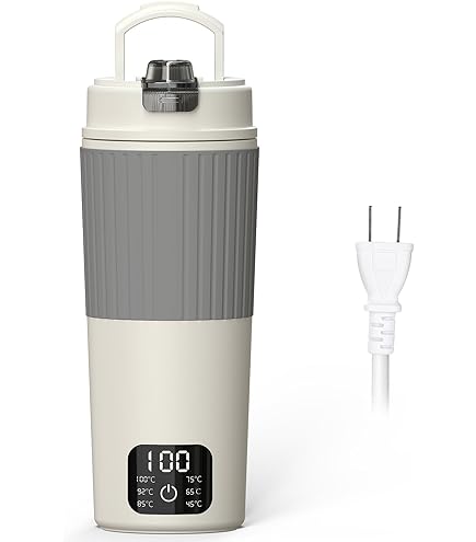 Amazon | 「316ステンレス内胆&0.8L容量」 MACOLAUDER マグカップ型