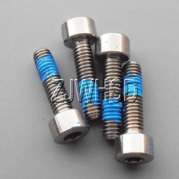 Amazon.co.jp： Ruifu M4 x8 15 20mm チタン合金六角穴付ボルト (M4x8mm, レインボー): DIY・工具・ガーデン