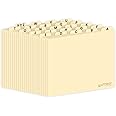 25 Alphabet Dividers – Letter Size File Dividers, Heavyweight Manila ...