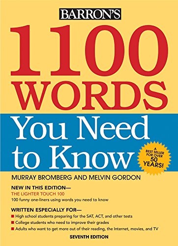 Amazon | 1100 Words You Need to Know | Bromberg, Murray, Gordon, Melvin ...
