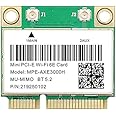 Amazon | WiFi 6E 2.4G / 5G / 6GミニPCI-EWifiカードIntel AX210 2974Mbps ...
