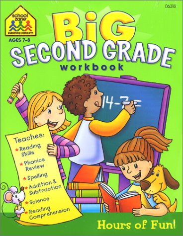 Amazon | Big Second Grade Workbook: Ages 7-8 (Big Workbook) | School ...