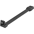 Amazon.co.jp: CERRXIAN ATX3.0 12VHPWR 90度延長ケーブル PCI-e 5.0 12VHPWR ATX3.0 600W 16ピンメス-オス電源ケーブル ...