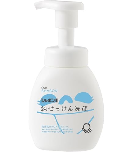 Amazon | シャボン玉 メンズシャボン フェイシャルソープ 本体 300mL