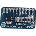 Amazon.co.jp: ADS1115 超小型16ビット精密ADCモジュール Arduino Raspberry Pi 2用 : 産業・研究開発用品
