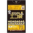 Amazon.co.jp: サンキョウプラテック ゴミ袋 70L 800x900x0.040mm厚 黒 10枚x40冊/箱 LLDPE素材 (黒, 厚さ0.040㎜) : ドラッグストア