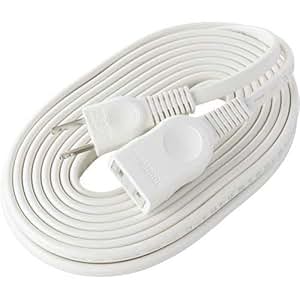 Amazon.co.jp： ELPA 延長コード（1個口 5m） LPE-105N(W): 家電・カメラ