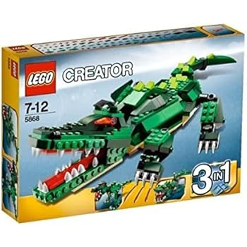 Amazon | レゴ (LEGO) クリエイター・ワニ 5868 | ブロック | おもちゃ