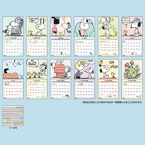Snoopy wall calendar M 2020 | eBay