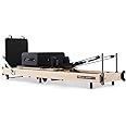 Proflex Wooden Pilates Reformer Machine, Stretch Bed with Box and Jump ...