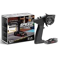 Amazon | ターボレ―シング C74 スポーツカー ブラック(1/76 Turbo Racing C74 Speed RC Car ...