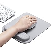 AmazonBasics Gel Mouse Pad with Wrist Rest : Amazon.com.au: Computers