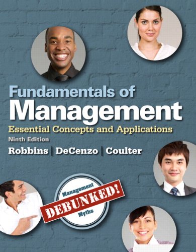 Amazon | Fundamentals of Management: Essential Concepts and Applications (9th Edition) | Robbins ...