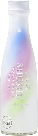 Amazon.co.jp: 沢の鶴 SHUSHU Light [ 日本酒 純米酒 8.5度 甘口 日本 兵庫県 180ml×12本 瓶 ] : 食品・飲料・お酒