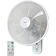 Amazon | TEKNOS DCモーター35cm壁掛けフルリモコン扇 KI-DC368 | TEKNOS | 壁掛扇風機 通販