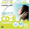 Amazon.co.jp: Vctor CD-R 48倍速 ワイドホワイトプリンタブル 10枚 [CD-R80PF10] : パソコン・周辺機器