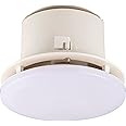 HPM Non-Ducted Ceiling Exhaust Fan with Adaptable Light, White: Fans ...