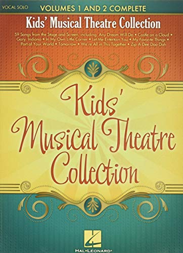 Amazon | Kids' Musical Theatre Collection: Vocal Solo: Volumes 1 and 2 ...