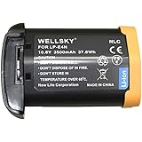 Amazon.co.jp: WELLSKY LP-E4 [ 2個セット ] 互換バッテリー [ 純正 充電器 バッテリーチャージャー で充電可能 残量表示可能 純正品と同じよう使用可能 ...